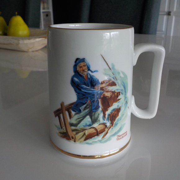 Norman Rockwell | Accents | Braving The Storm Sea Captain Mug | Poshmark